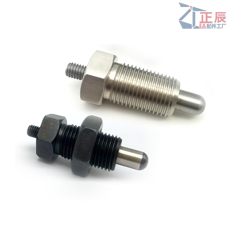 Steel or stainless steel Indexing Plungers pin Knobless Compact PXNAN ...